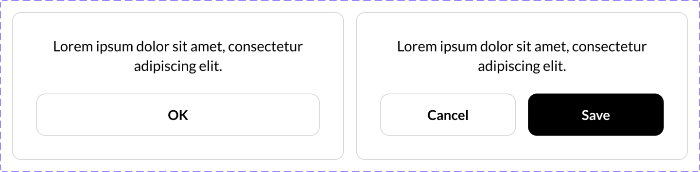 Modal - Alert Simple - Figkit