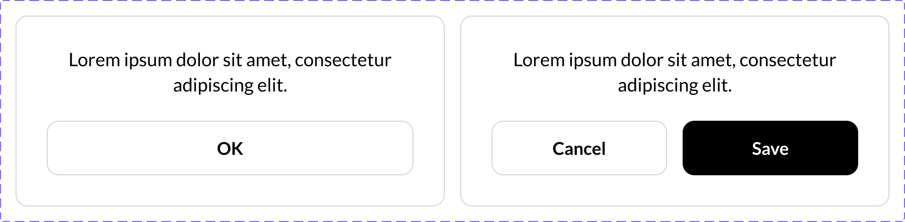 Modal - Alert Simple - Figkit