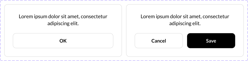 Modal - Alert Simple - Figkit